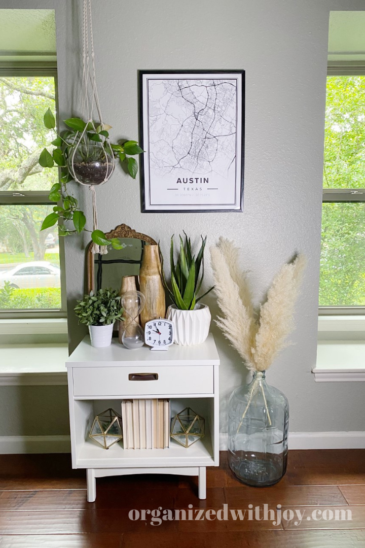 Reducing Visual Clutter | organized with joy