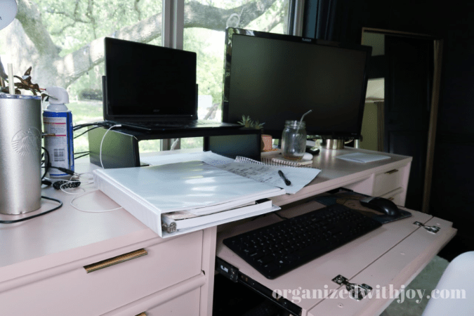 Reducing Visual Clutter | organized with joy